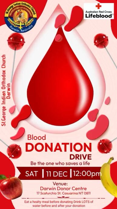 World Blood Donation Drive Display Template | PosterMyWall