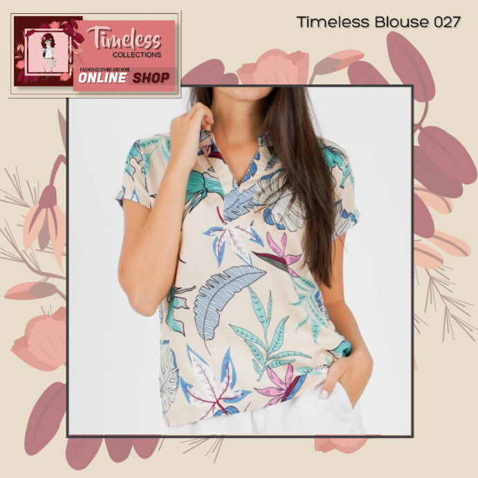 Copy of Timeless Blouse 027 | PosterMyWall