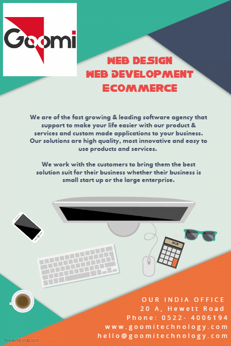 Copy of Goomi Technology | PosterMyWall