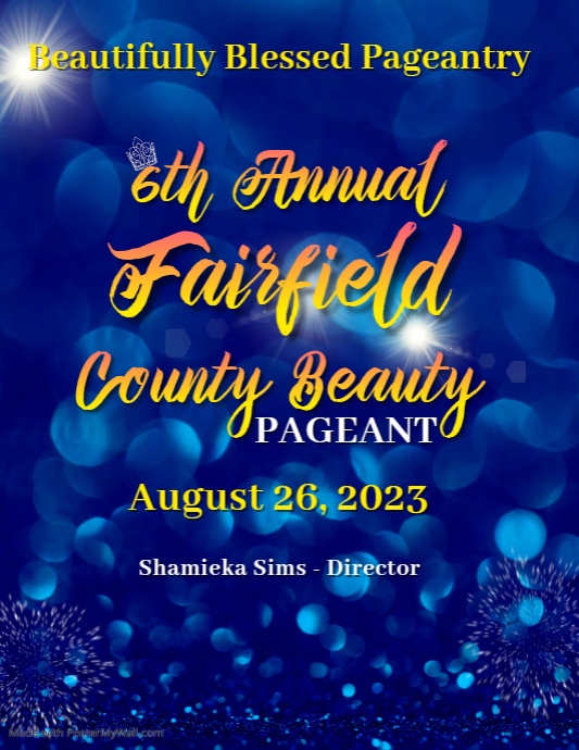 Copy of Copy of Copy of Beauty/Pageant Contest Flyer (7) | PosterMyWall