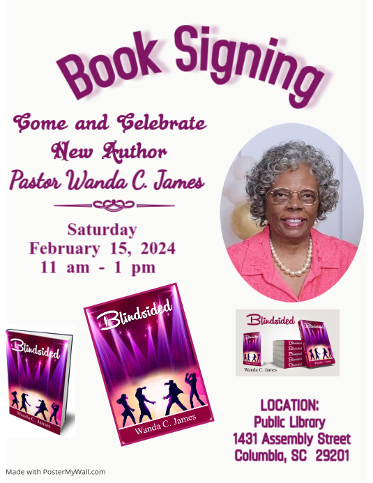 New Book Signing Feb 15 2025 | PosterMyWall