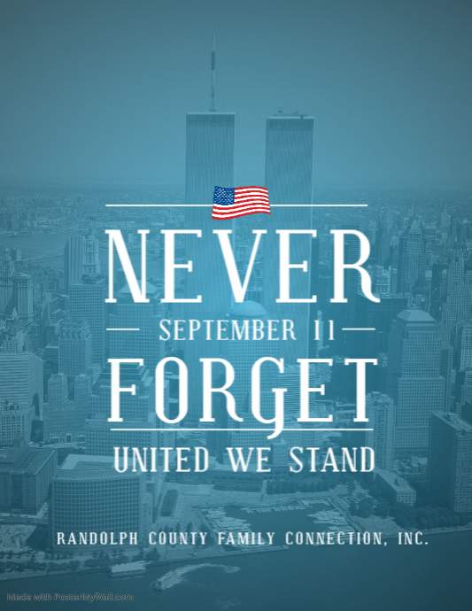 Copy of 911 Memorial Flyer Template | PosterMyWall
