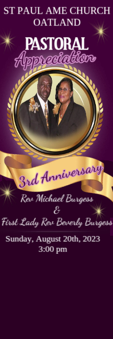 Pastor's Appreciation | PosterMyWall