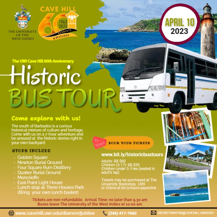Historic Bus Tour | PosterMyWall