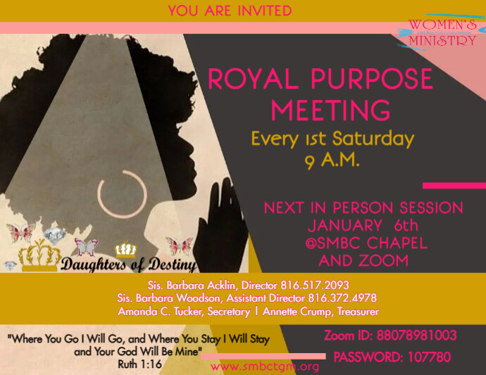 Copy of DOD IN PERSON 1st Sat Meeting Flyer 2023 (1) | PosterMyWall