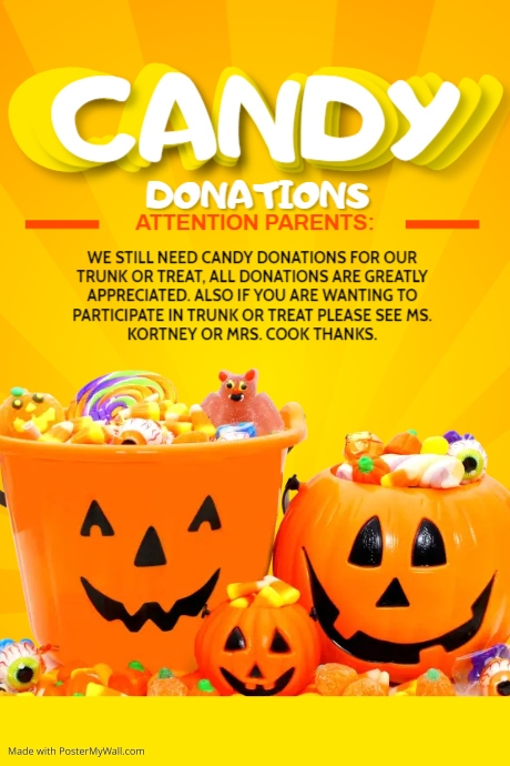 Halloween Candy Collection Party Template | PosterMyWall