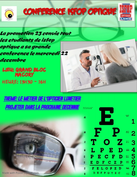 Copy of Copie de optician flyer ad template | PosterMyWall