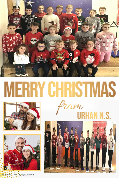 Christmas family collage, collage | PosterMyWall