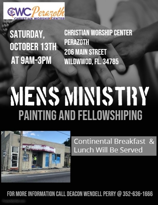 Copy of Men Ministry | PosterMyWall