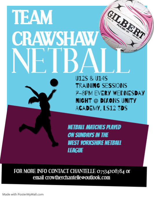 Netball Party Flyer Template | PosterMyWall