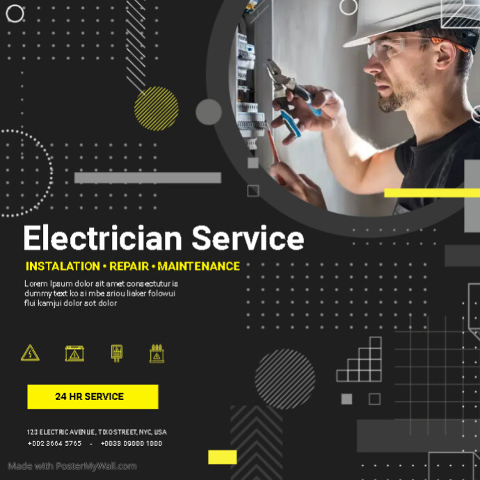 Electrical service | PosterMyWall