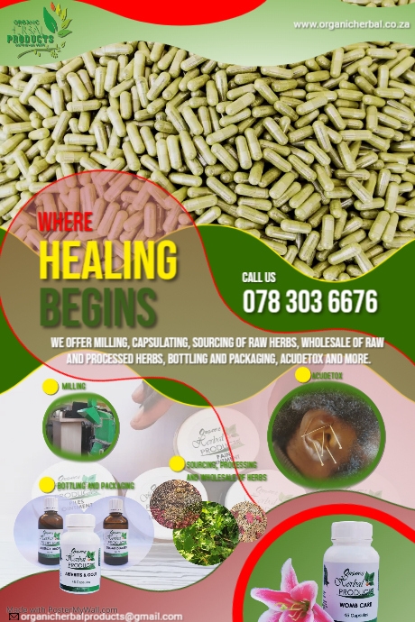Organic Herbal Flyer Design | PosterMyWall