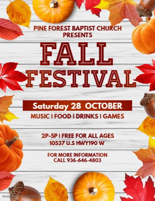 Copy of FALL FLYERS | PosterMyWall