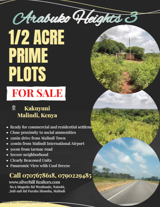 Prime plots for sale flyer | PosterMyWall