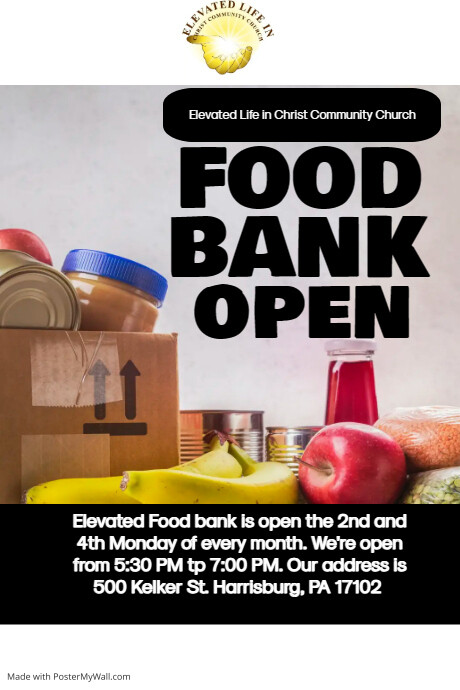 Covid-19 Food Bank Donation | PosterMyWall