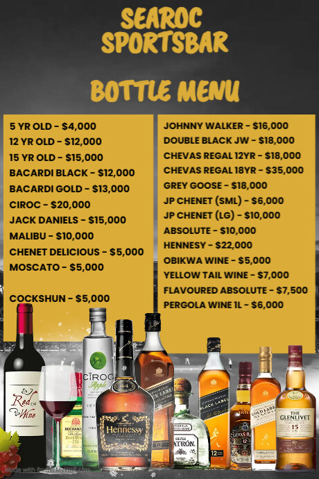 IPL Cricket Beer Rates Ad Template | PosterMyWall