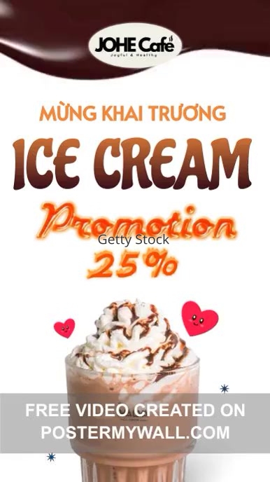 Ice Cream Promotion Video 01 | PosterMyWall
