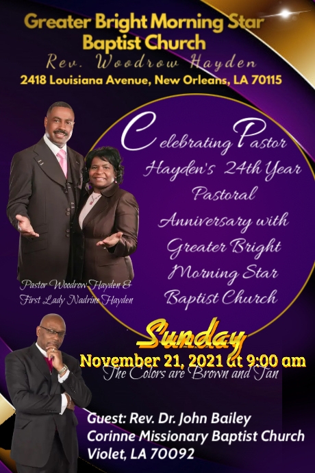 Copy of Dominion hour flyer | PosterMyWall