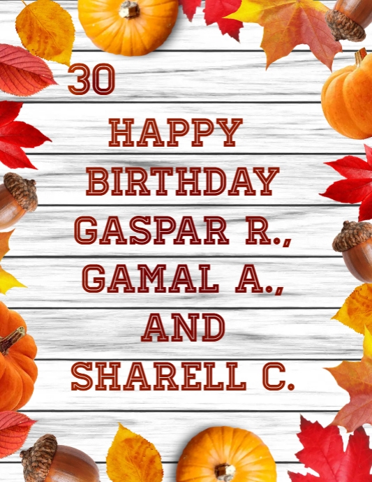 FALL FLYERS | PosterMyWall