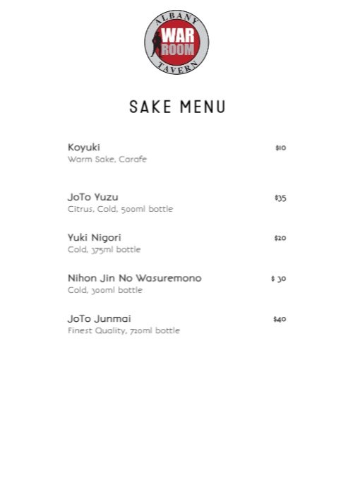 Red Minimal Cocktail Menu Template (2) | PosterMyWall