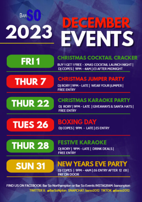 Copy of DEC Events A5 | PosterMyWall