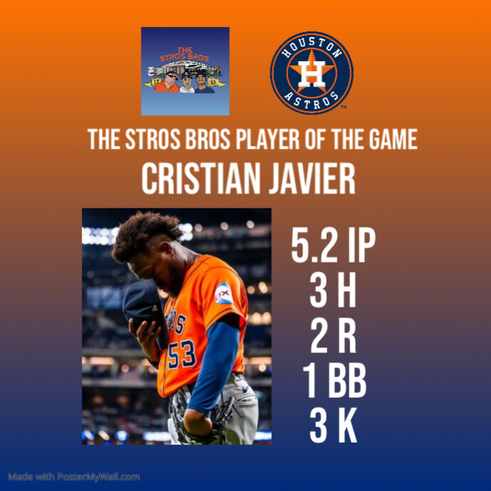 Template sports baseball Houston Astros | PosterMyWall