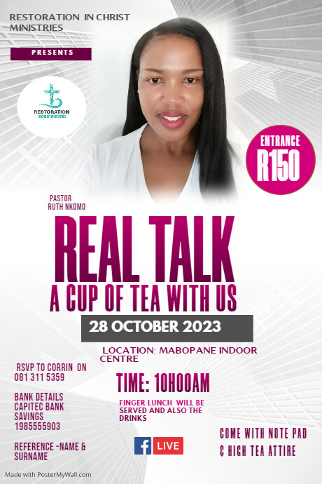 real talk | PosterMyWall