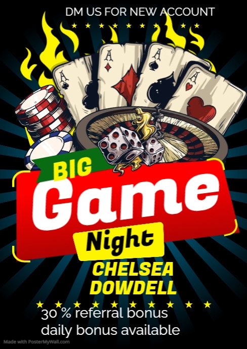 GAME NIGHT POSTER | PosterMyWall