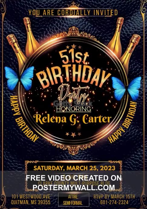 BIRTHDAY PARTY | PosterMyWall
