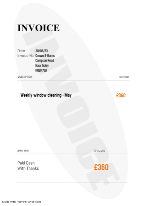 Copy of Invoice | PosterMyWall