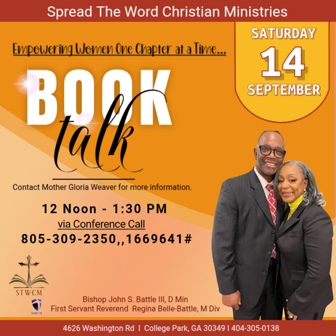 Book Talk Oct 2023 (1) | PosterMyWall