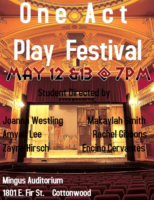 One Act Play Festival | PosterMyWall