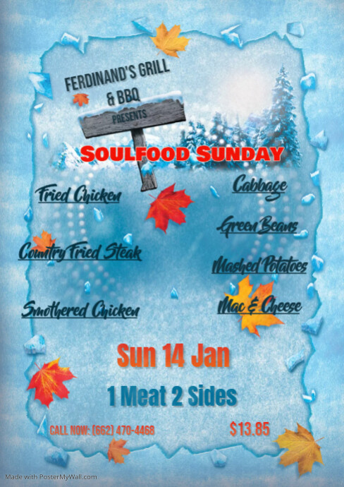 Winter Party Flyer | PosterMyWall