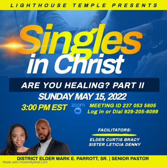 Copy of Singles in Christ Flyer | PosterMyWall