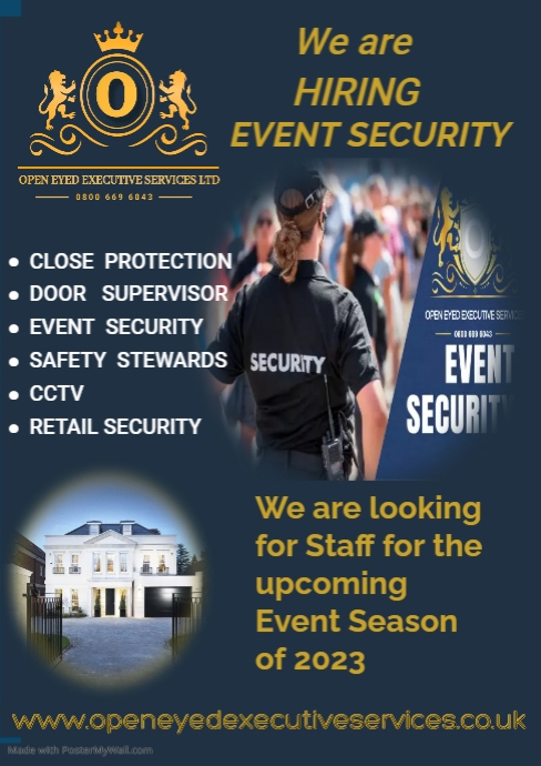 Copy of Security Guard | PosterMyWall