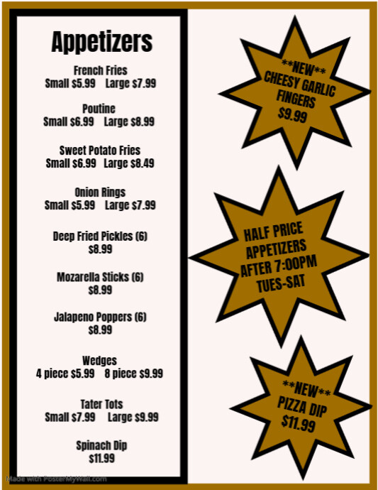 menu (1) | PosterMyWall