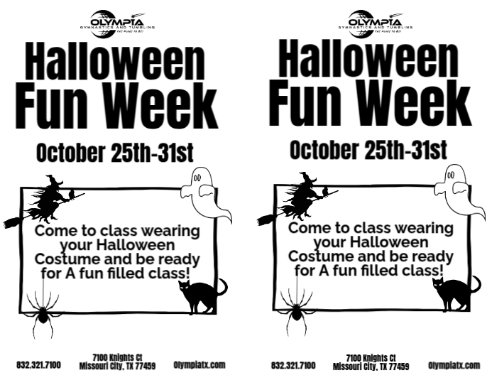 Halloween Week | PosterMyWall