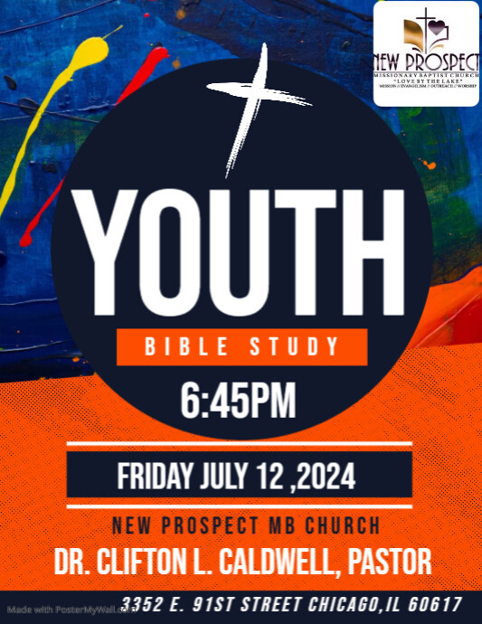 Youth Bible study | PosterMyWall
