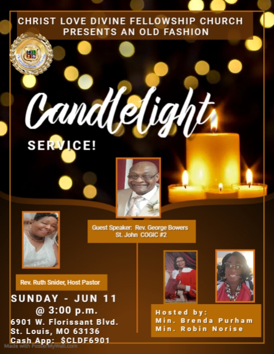 candle light services | PosterMyWall