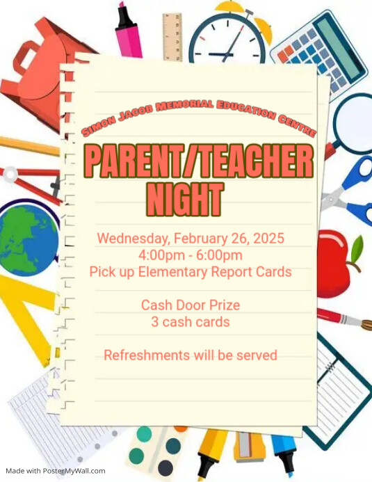 Parents Night , parents meeting ,graduation a | PosterMyWall