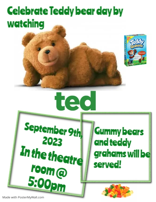 Ted 2 Template | PosterMyWall