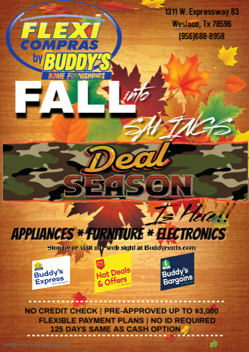 Fall DEAL SEASON | PosterMyWall