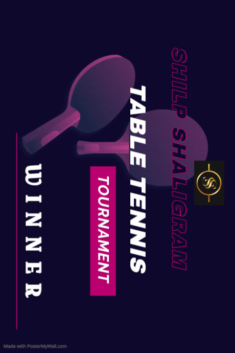 table tennis template | PosterMyWall