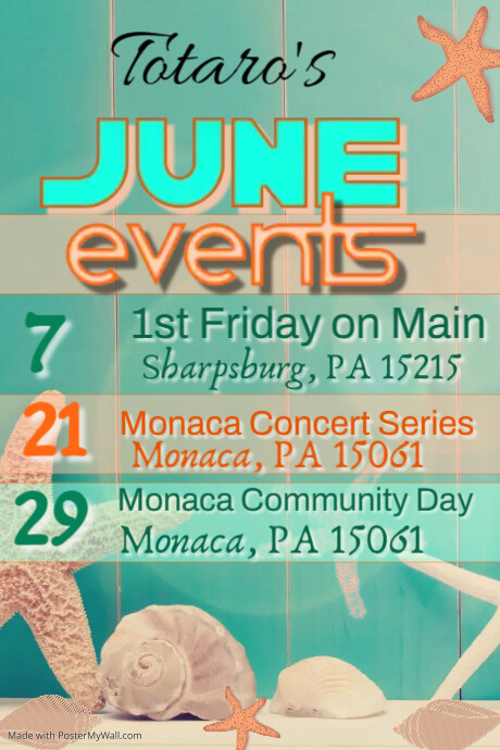 June Event Calendar | PosterMyWall