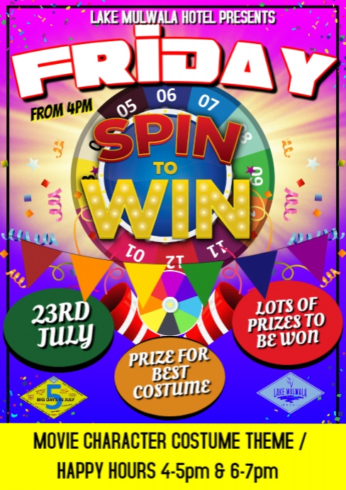 Copy of Copy of Gaming Spin the Wheel | PosterMyWall