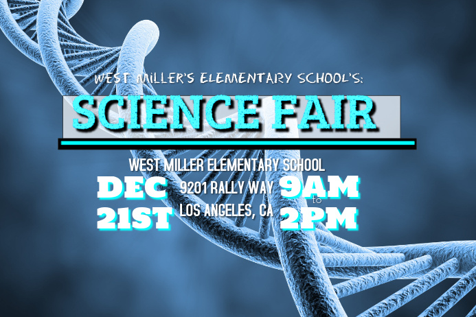 Copy of Science Fair | PosterMyWall