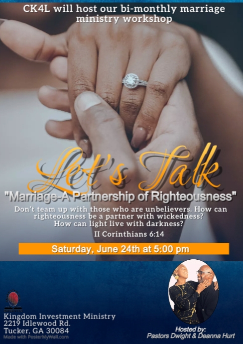 Copy of marriage conference flyer template design | PosterMyWall