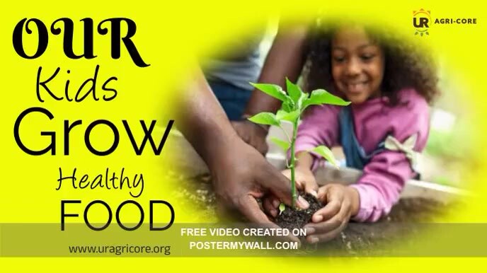 Kids Grow Food | PosterMyWall