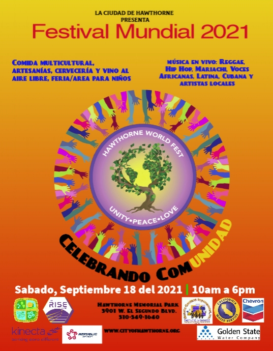 Spanish World Fest Flyer | PosterMyWall