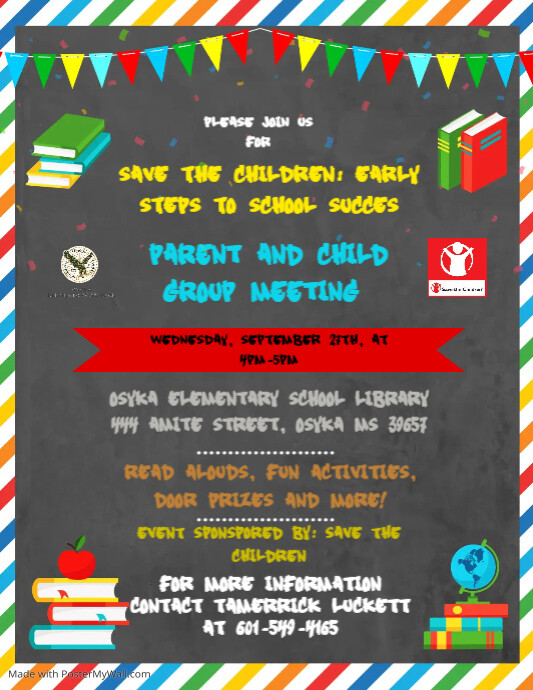 Family Literacy Night Flyer Template | PosterMyWall
